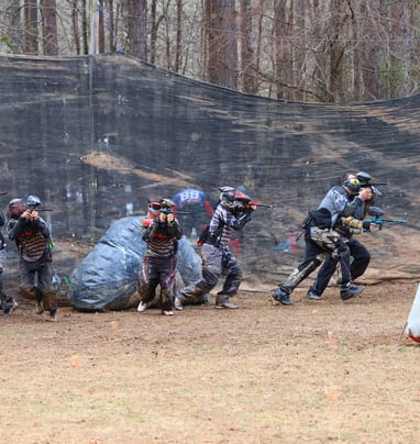 Paintball at Its Best for Team Building with Adult Referee | Dans Land ...
