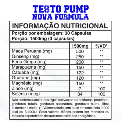 Testo Pump - Aumente sua testosterona | Testo Pump