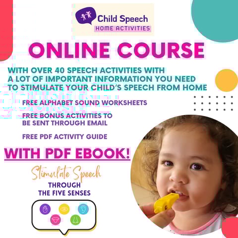 Home Activities for Speech Development | Speech Home Program