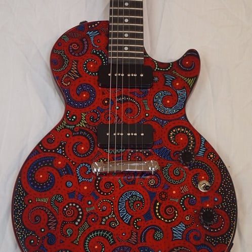 Custom Hand Painted Art Guitars - Graphics Guitars | Graffiti Garage ...