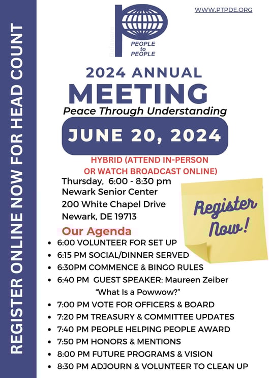 Home | People To People International: Delaware Chapter