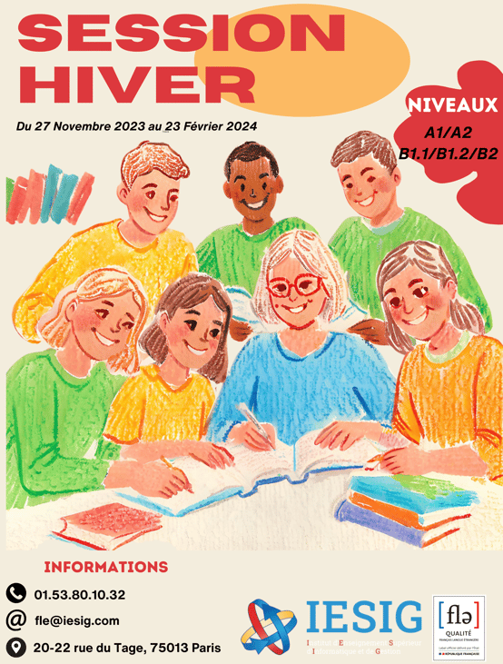 IESIG-FLE - cours de français avec Label Qualité FLE à Paris | Cours de ...