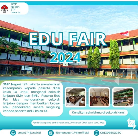 EDU FAIR 2024 | smp negeri 174 jakarta