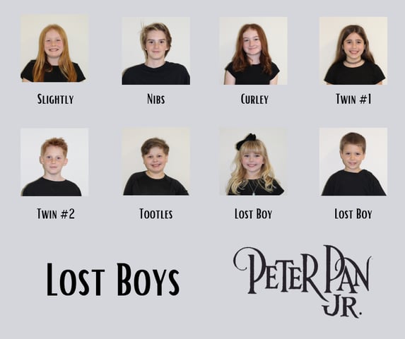 Peter Pan Jr Cast Announcement | Ferry Tales Youth Theater