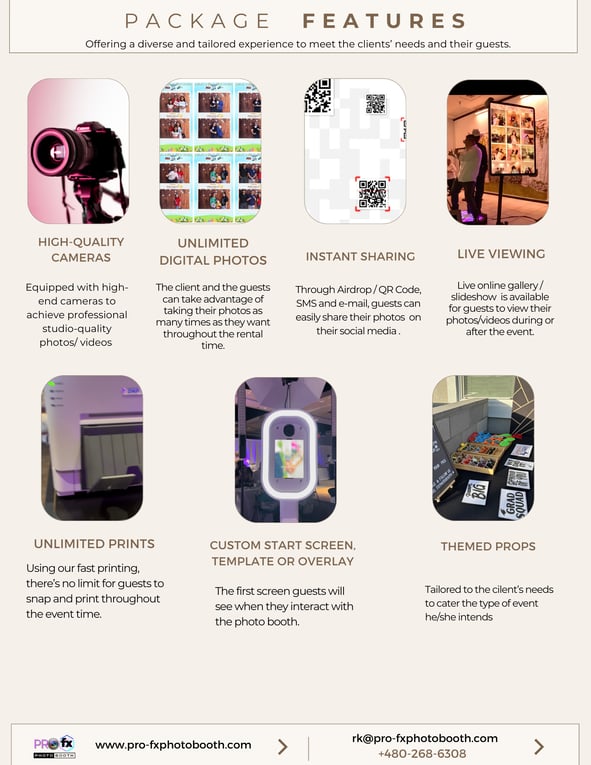 Photo Booth Rental Booking for Parties and Events | Pro-fx Photo Booth