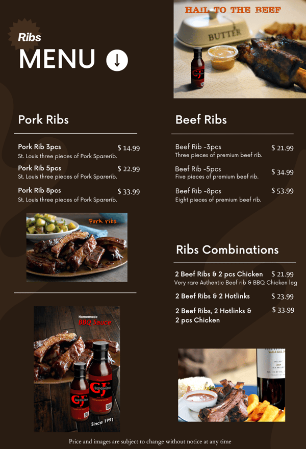https://www.cjbarbecue.com/menu | cj bbq