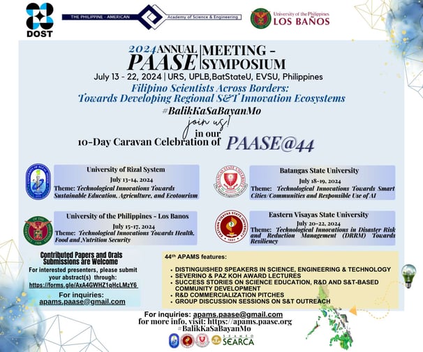 Annual PAASE Meeting | Annual PAASE Meeting and Symposium (APAMS)