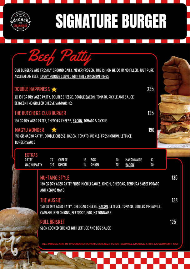 Culinary Symphony: Meticulously Crafted Menu at The Butchers Club ...