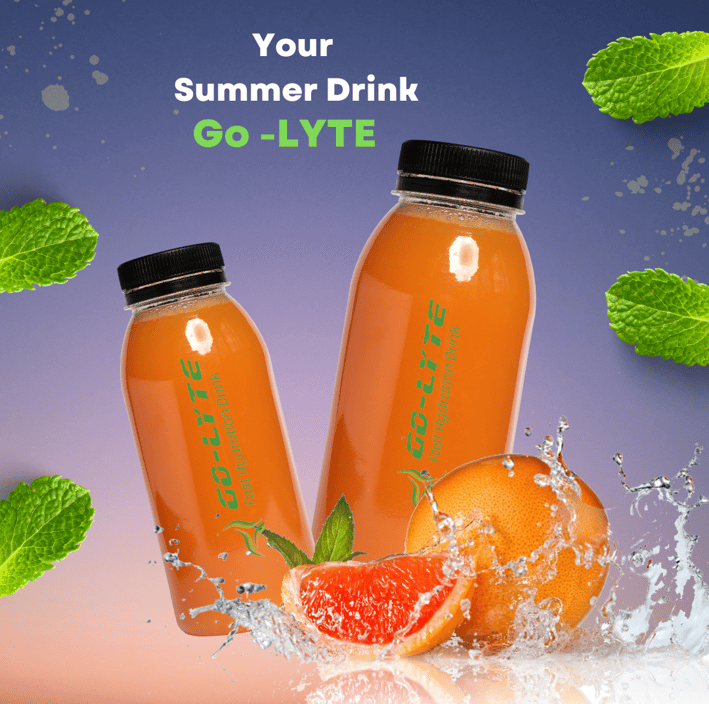 Stay Hydrated This Summer with our Refreshing Drink | UAE | Go-Lyte