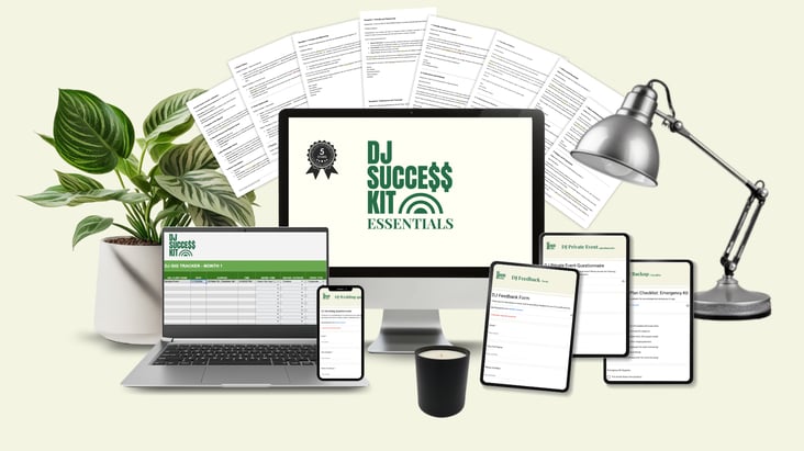 DJ Business Tips & Tools for Aspiring & Professional DJs | DJ Success Kit