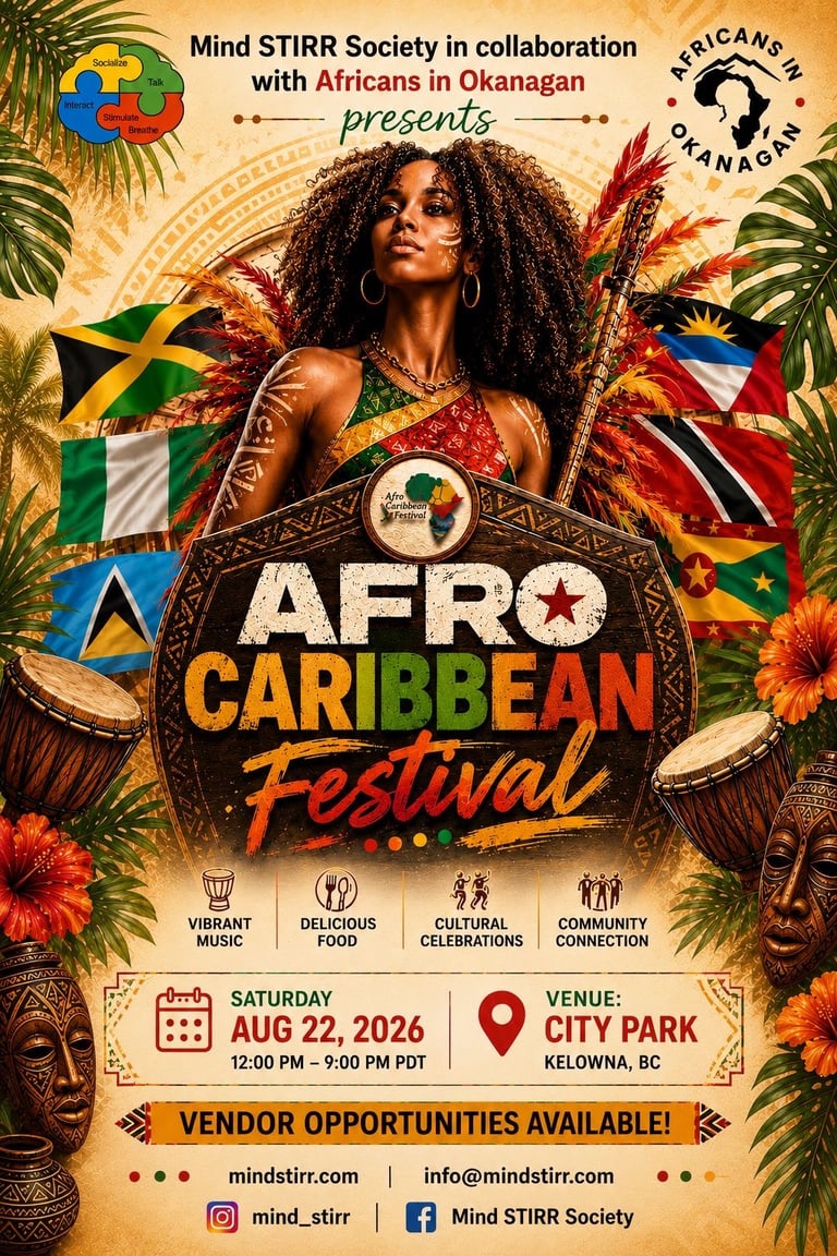 Afro Caribbean Festival | Mind STIRR Culturalpreneurship Development ...