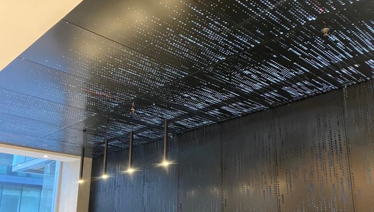 Construlam: Metal microperforado para fachadas | CONSTRULAM