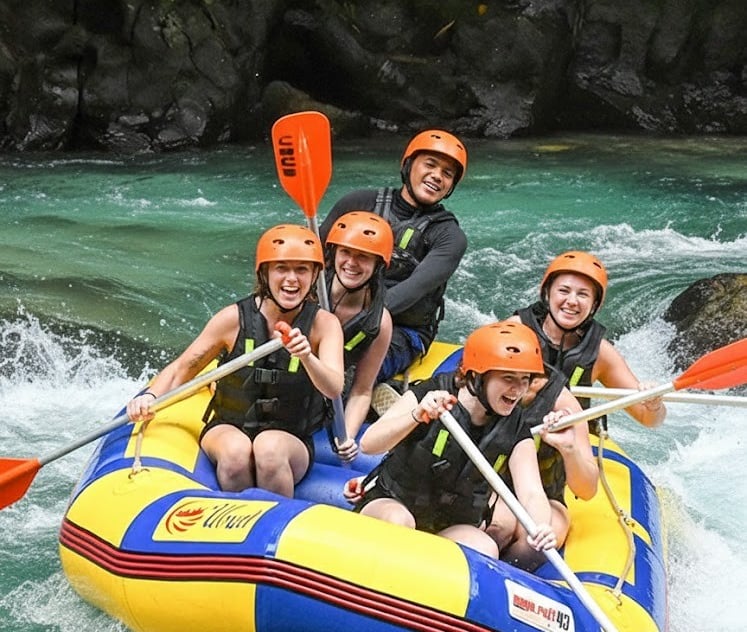 White Water Rafting Ubud in Bali Ayung River Adventure Tour - Rafting ...