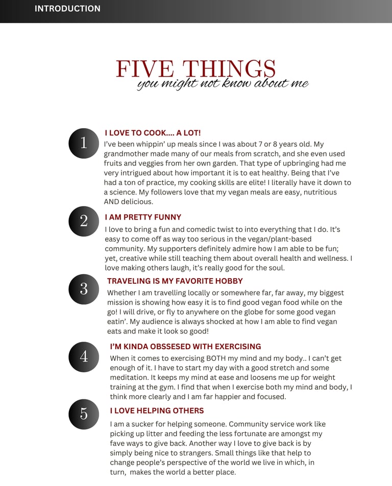 Media Kit for Bookings and Interviews | Ashante Harrell