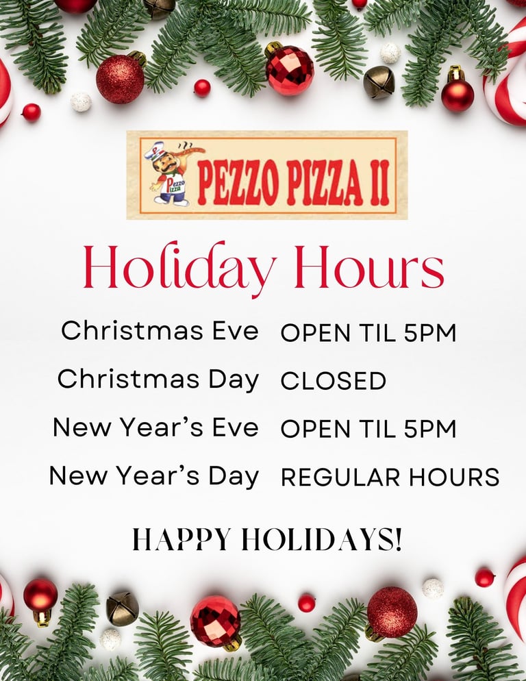 Authentic Italian Dining at Pezzo Pizza 2 | Paisanos Pizza