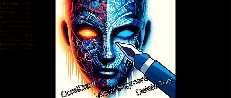 CorelDraw Virtual Segment Delete Tool Explained | Painting Graphics