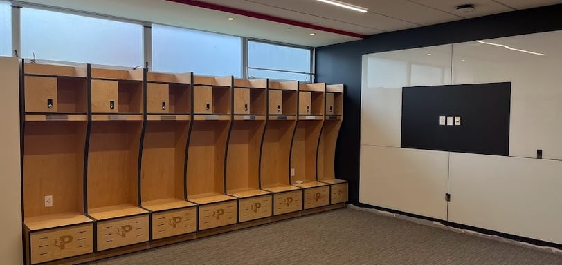 Custom Athletic Wood Lockers for Collegiate and Professional Sport ...