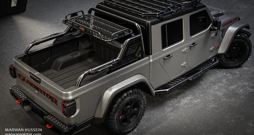 Blender Jeep Gladiator 3D Course - Learn Today | cggrok