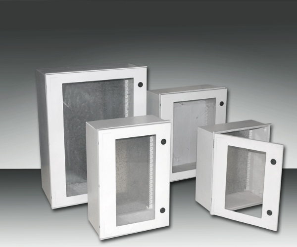 Electrical Fiberglass Distribution Boxes with Plexiglas Door | YSCABINET