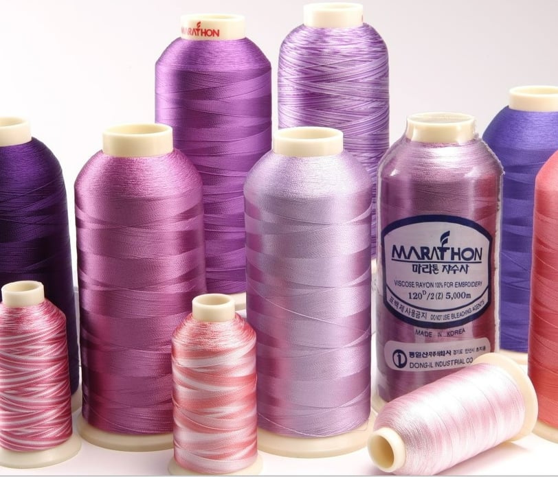 High-Quality Marathon Embroidery Machine Threads & Necchi Sewing ...