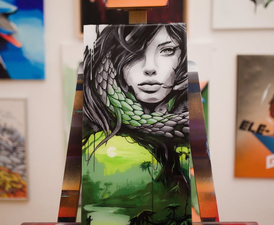 Entdecke die einzigartigen Illustrationen, Streetart und Graffiti von ...